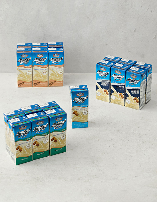 [아몬드브리즈] 아몬드 음료 4종 (190ml X 6개입) - 마켓컬리