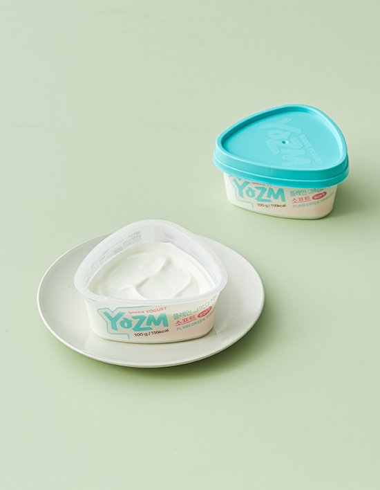 [YOZM] 플레인 그릭요거트 소프트 100g - 마켓컬리