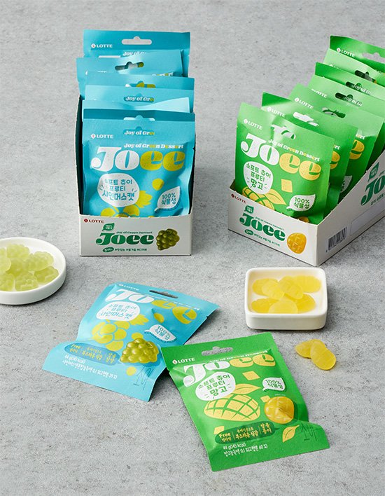 [롯데] 조이(Joee) 프루티 젤리 2종 (택1) - 마켓컬리