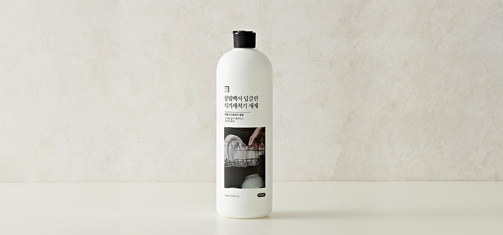 [살림백서] 딥클린 식기세척기 세제 1l 액상형 마켓컬리