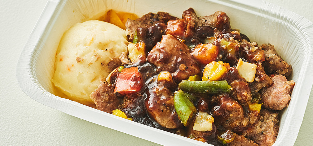 [CJ 크레잇] TASTY BOX 블랙페퍼 폭찹스테이크 - 마켓컬리